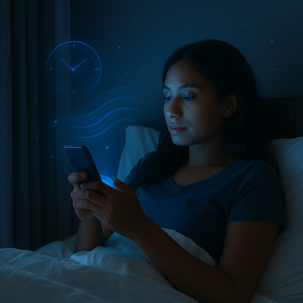 How Blue Light Affects Your Sleep (and What to Do)