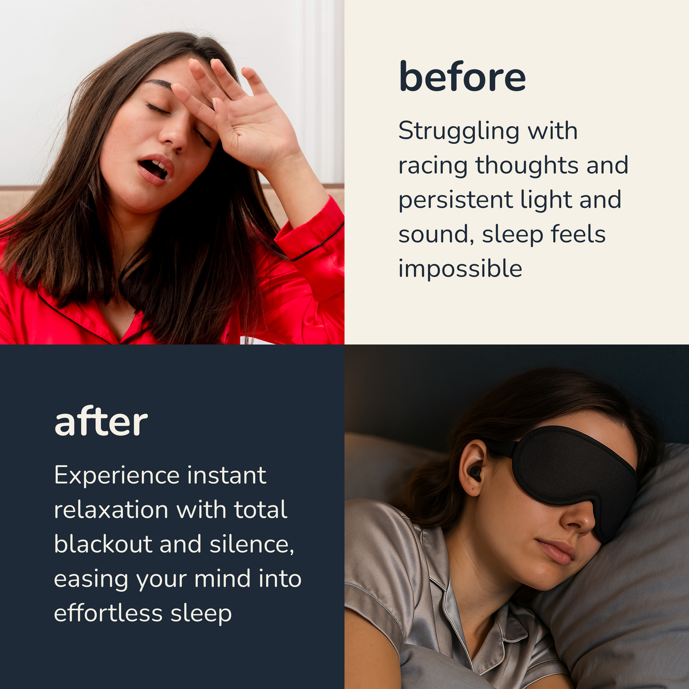 Fall Asleep Faster Kit | Block Out The Light & Noise